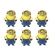 Mini Enfeites Minion Melvin - Meu Malvado Favorito c/6 Piffer - Temas ...
