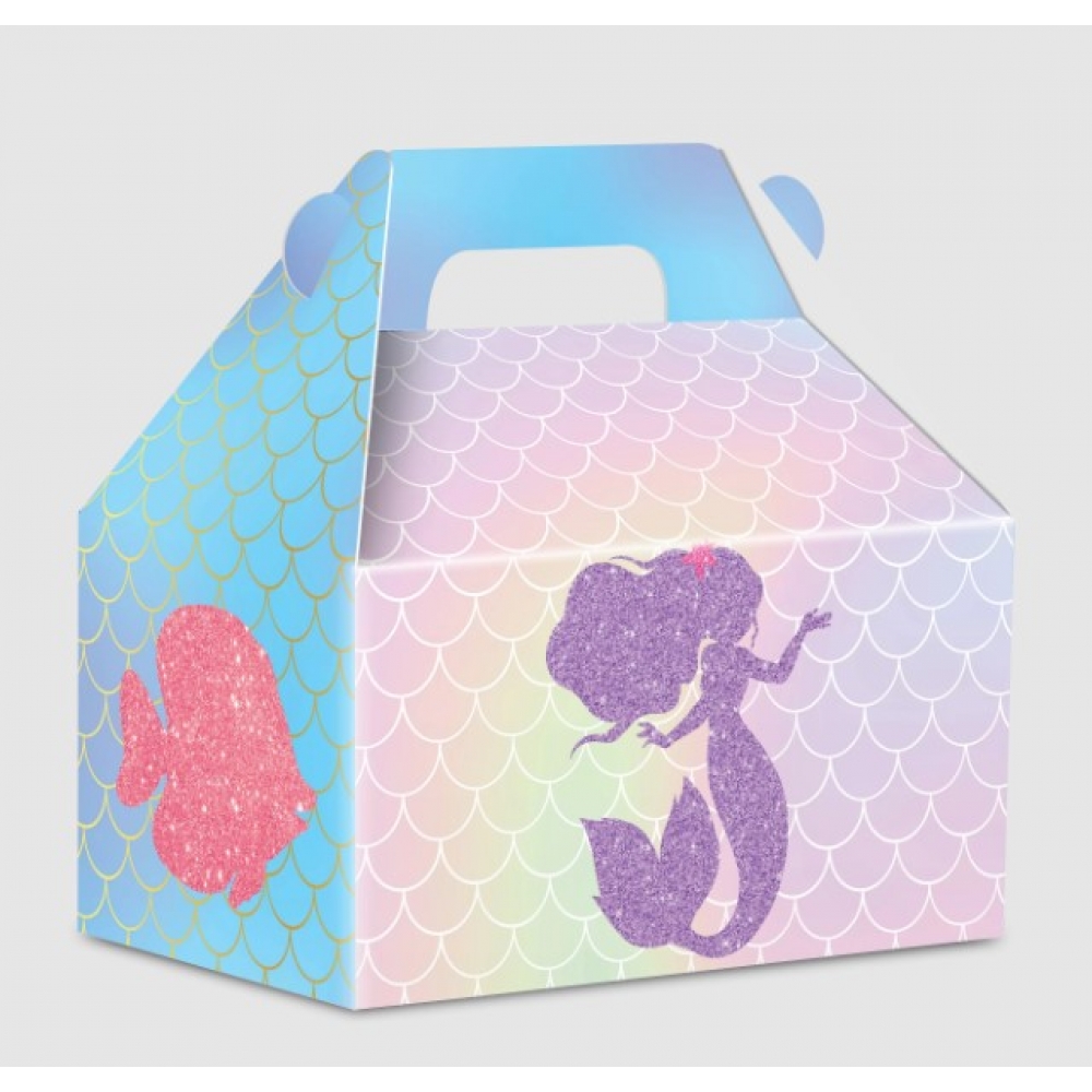 Caixa Maleta Sereia Nova c/8 Junco - Temas Infantis - Felix Fantasias