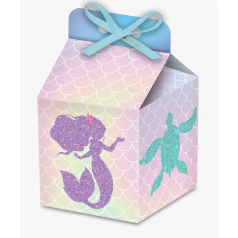 Caixa Milk Sereia Nova c/8 Junco - Temas Infantis - Felix Fantasias